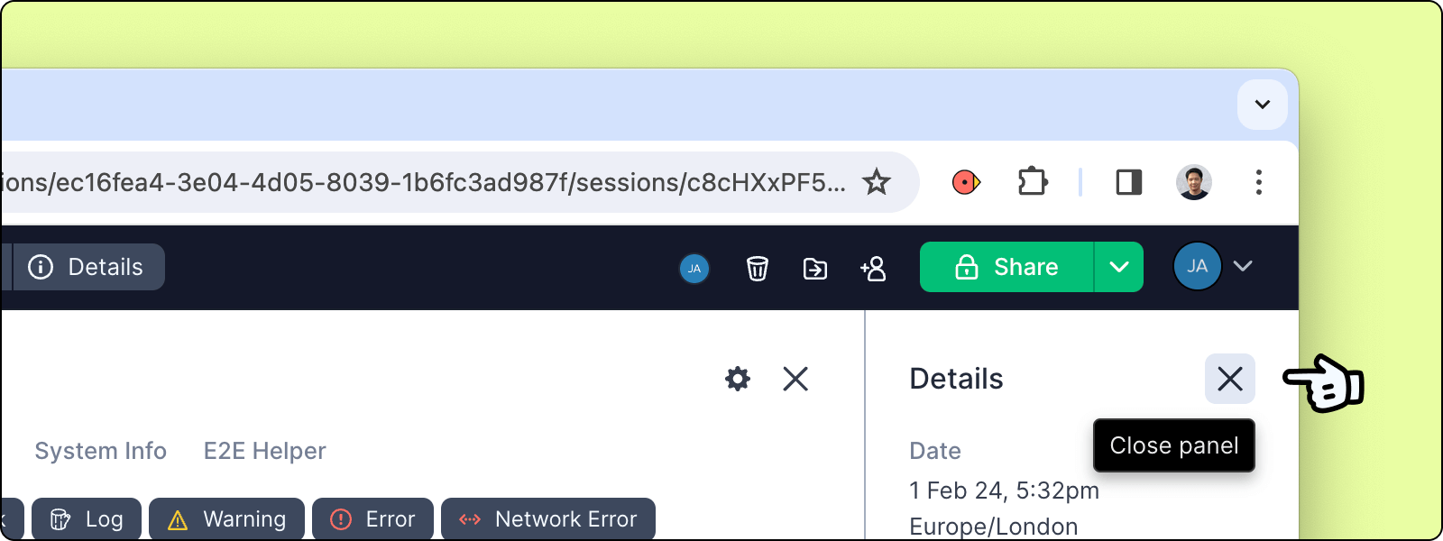 Manage a bug report | Docs